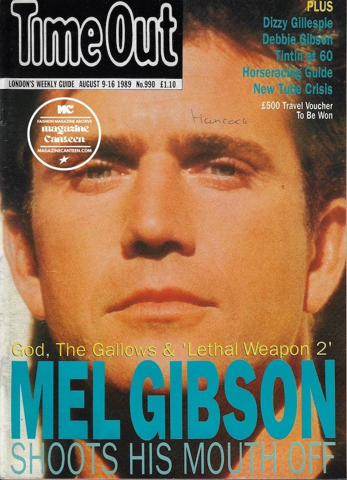 Time Out Magazine - Dizzy Gillespie MEL GIBSON Nanci Griffith ...