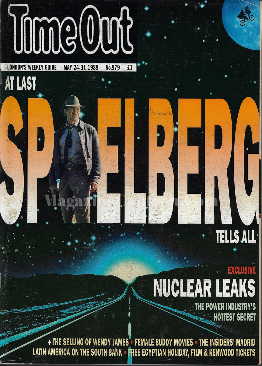 Time Out Magazine - Steven Spielberg – magazine canteen