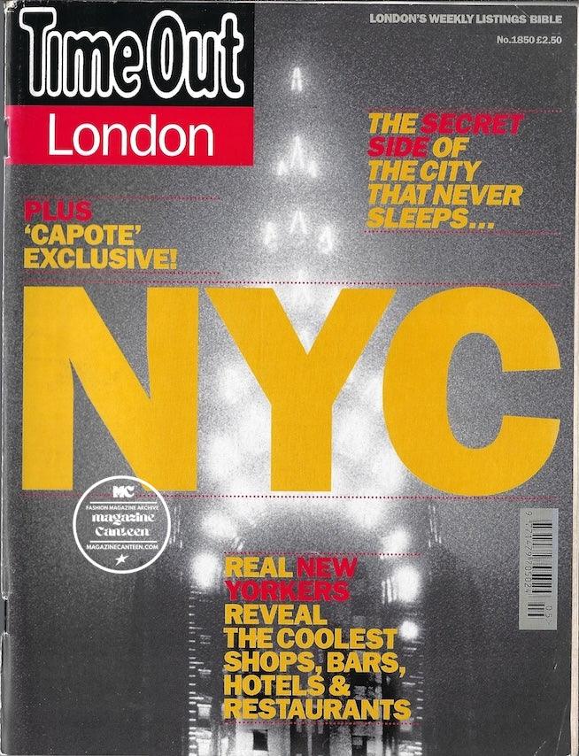 Time Out Magazine - Philip Seymour Hoffman Malcolm Hardee – magazine ...