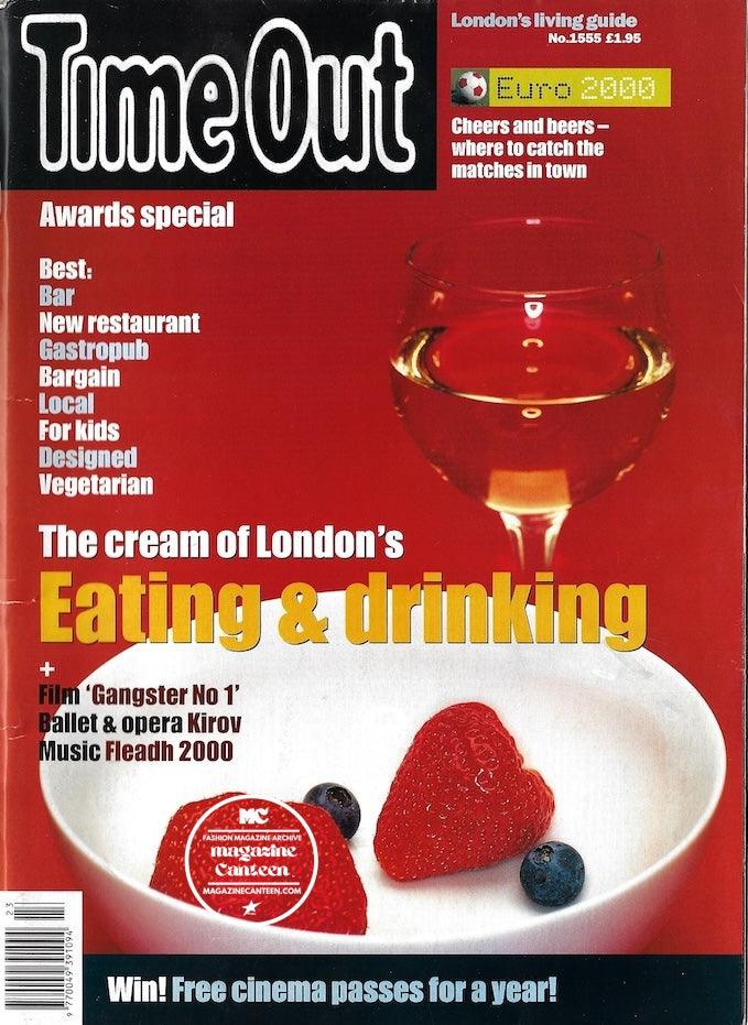 Time Out Magazine - Jamie Foreman George Georgio – magazine canteen