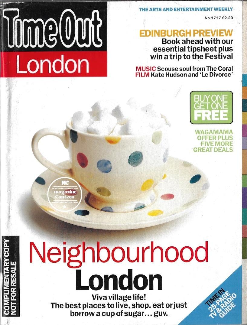 Time Out Magazine - The Coral – magazine canteen