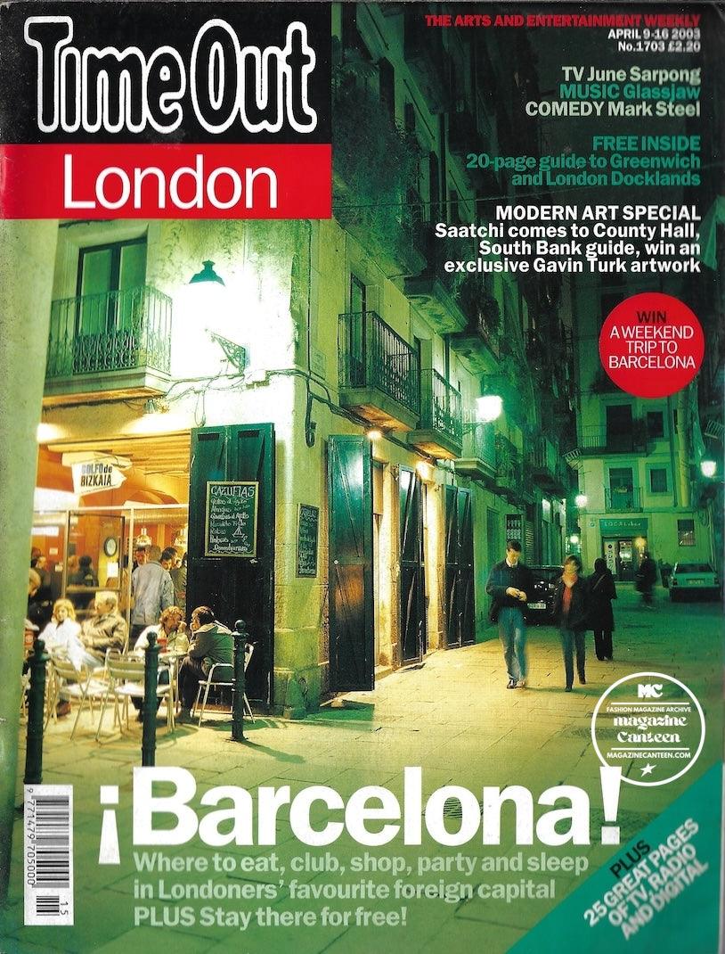 Time Out Magazine - Barcelona GLASSJAW June Sarpong – magazine canteen
