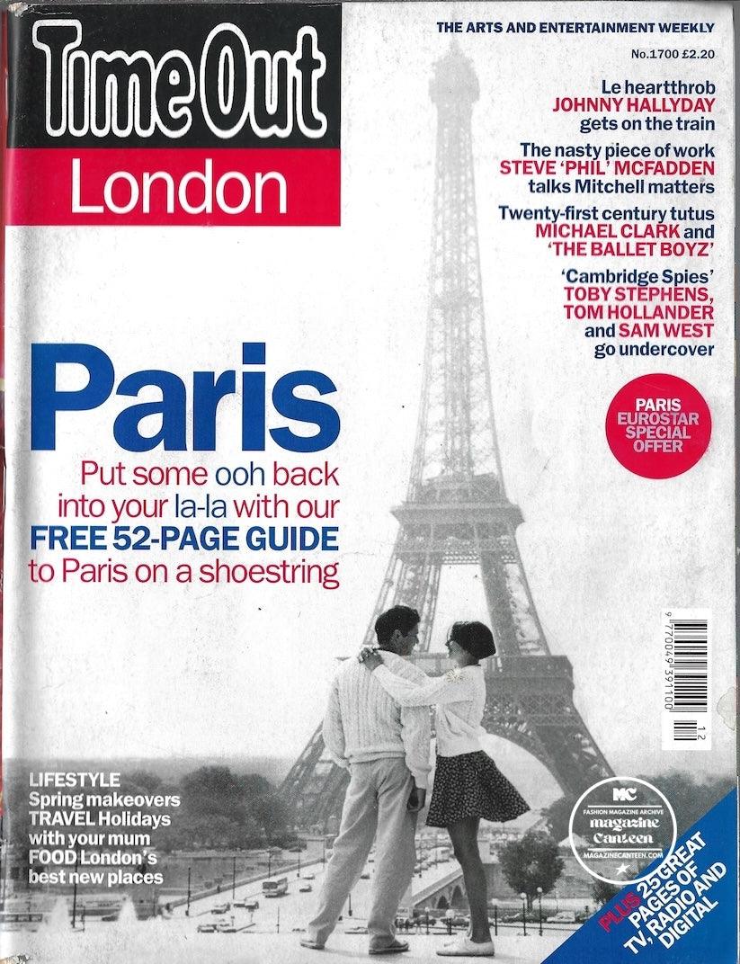 Time Out Magazine - Johnny Hallyday STEVE MCFADDEN – magazine canteen