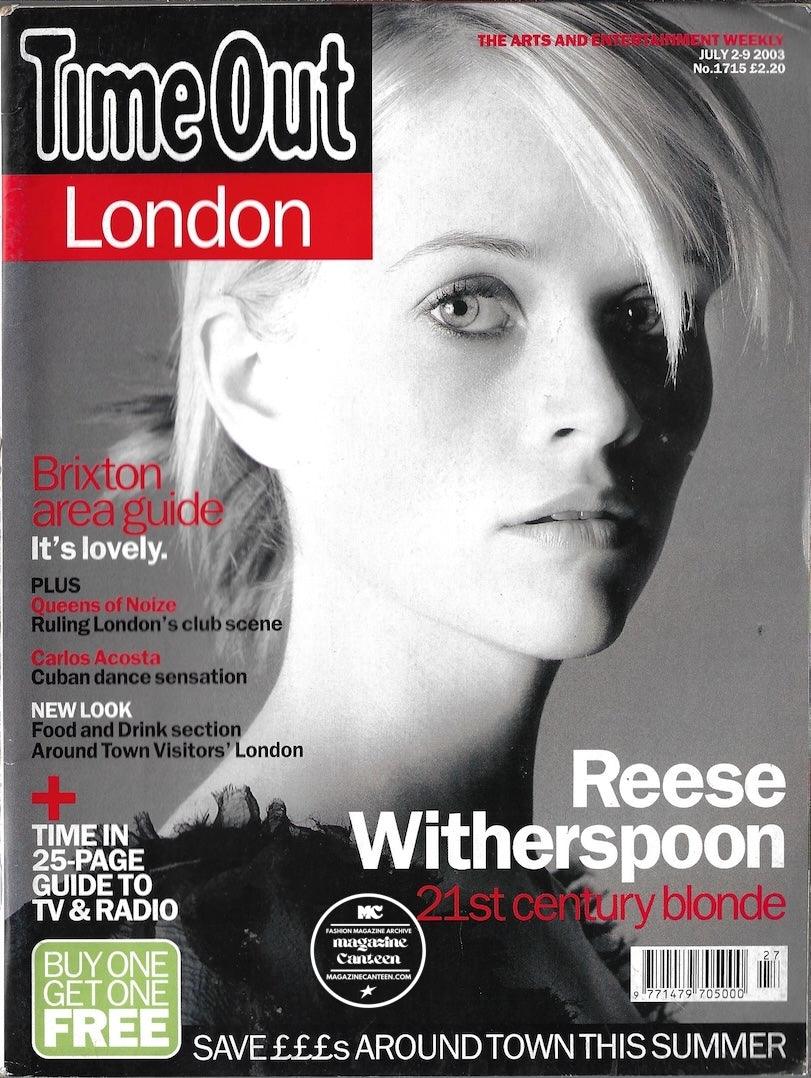 Time Out Magazine - Reese Witherspoon – magazine canteen