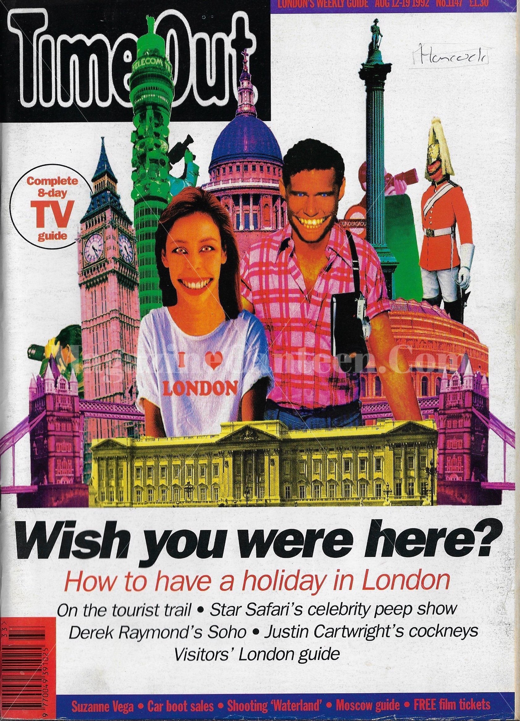 Time Out Magazine - Suzanne Vega – magazine canteen