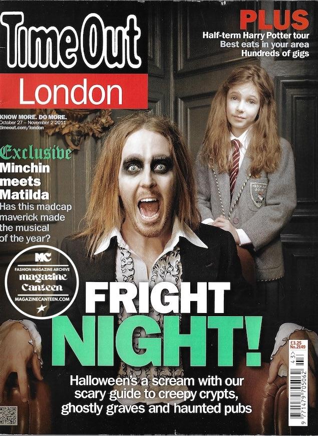Time Out Magazine - Tim Minchin FALL OUT BOY Philip Seymour Hoffman ...
