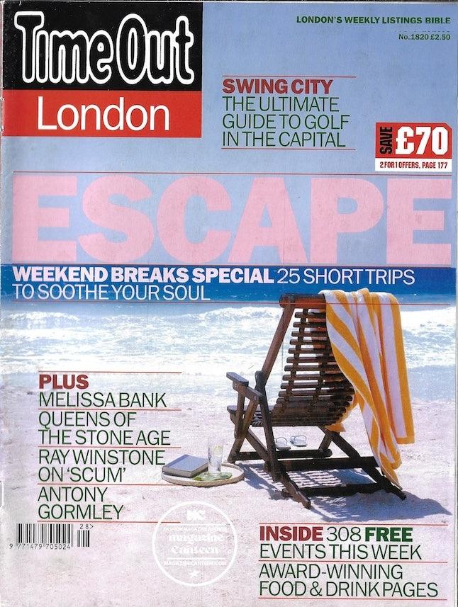 Time Out Magazine - Queens Of The Stone Age – magazine canteen