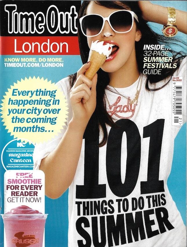 Time Out Magazine - Orbital JOAN RIVERS John Barrowman – magazine canteen