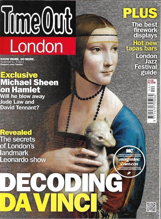 Time Out Magazine - Michael Sheen JOHN BRADBURY Bruce Robinson ...