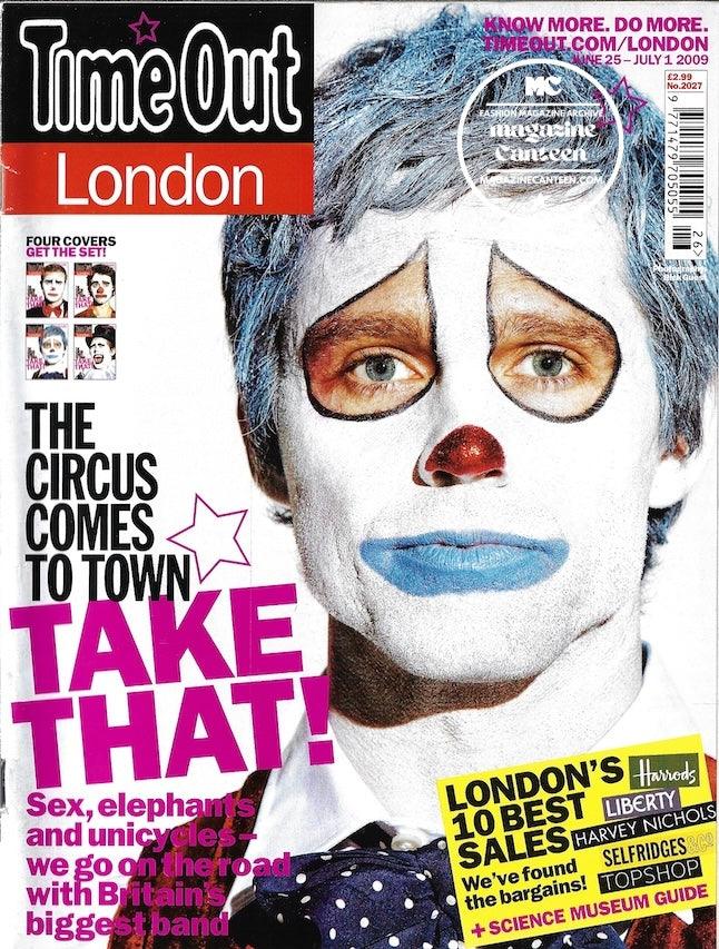 Time Out Magazine - JASON ORANGE Take That – magazine canteen