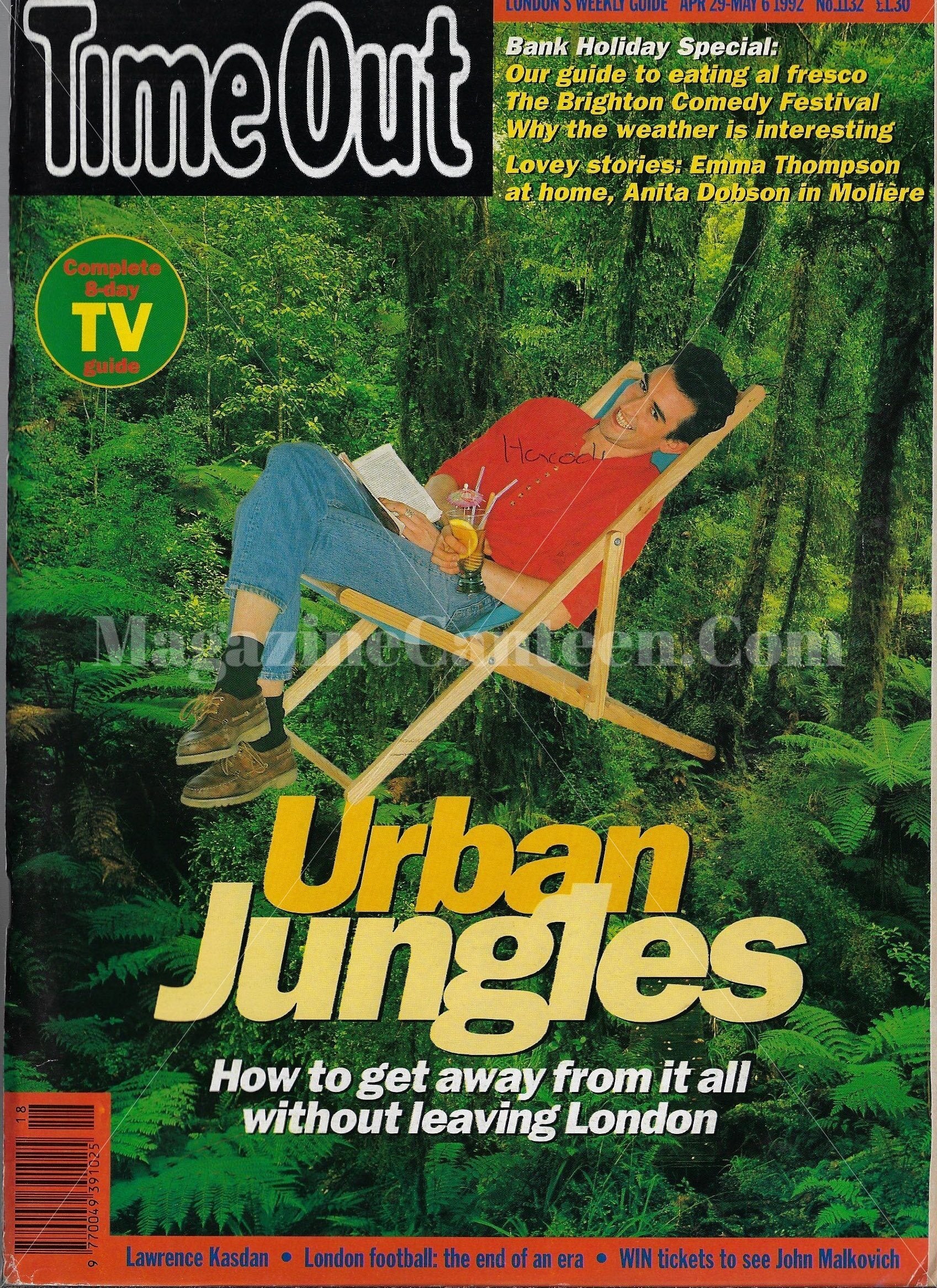 Time Out Magazine - Emma Thompson – magazine canteen