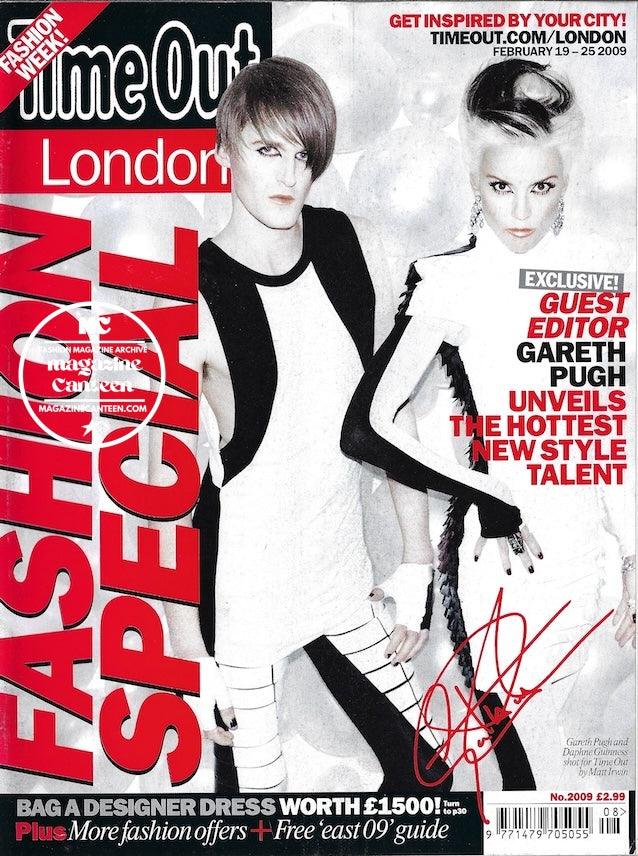 Time Out Magazine - Gareth Pugh STEPHEN JONES Daphne Guinness MATT IRW ...