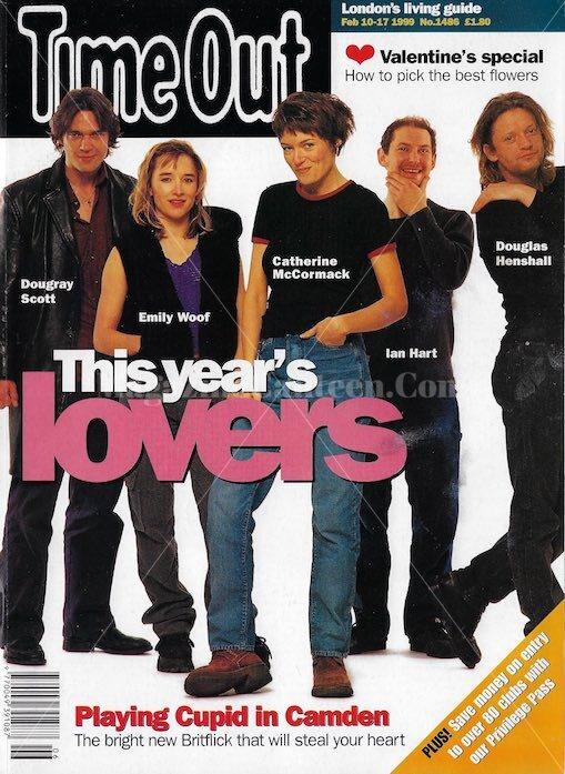 Time Out Magazine - Catherine McCormack Ian Hart Dougray Scott ...