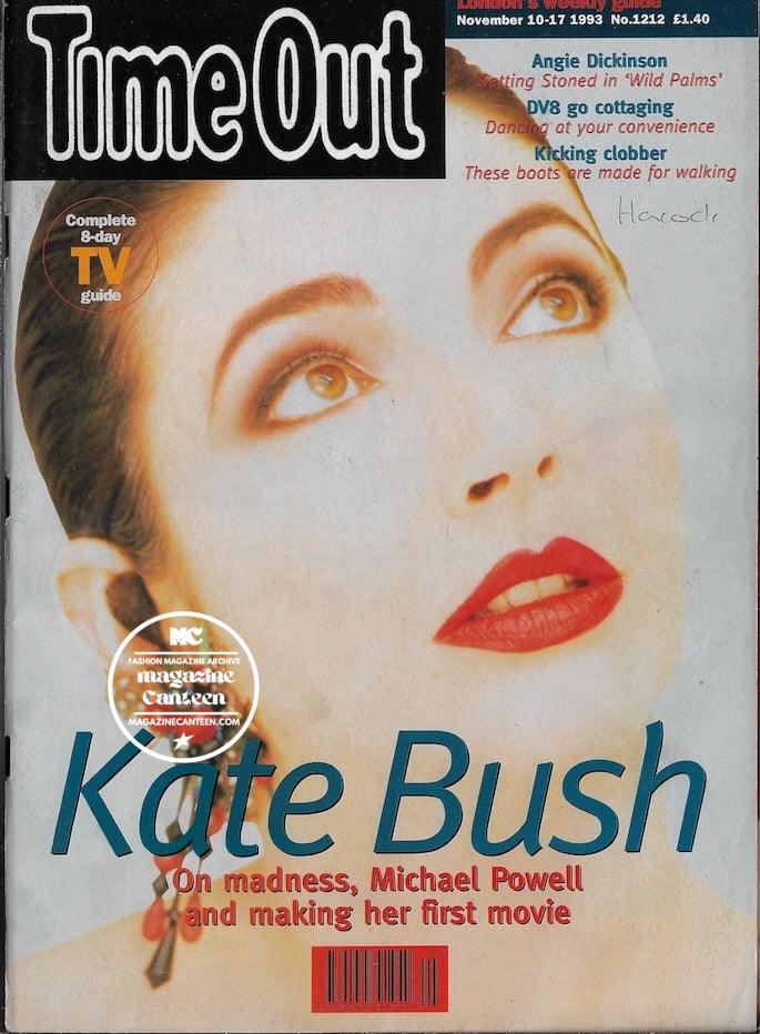 Time Out Magazine - Kate Bush – magazine canteen