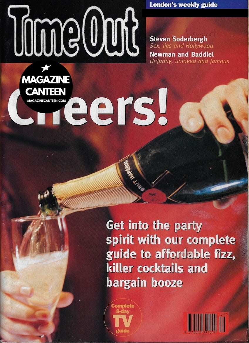 Time Out Magazine - Rob Newman & David Baddiel – magazine canteen