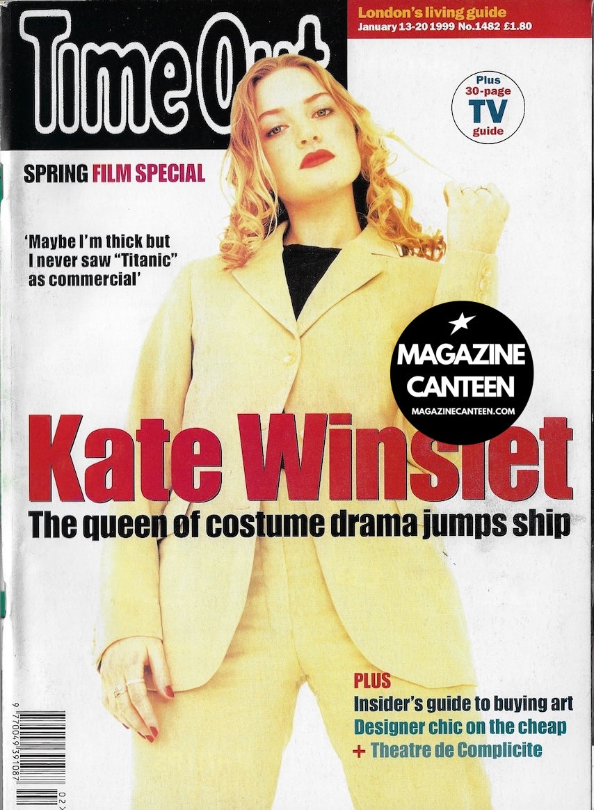 Time Out Magazine - Kate Winslet Rankin Vincent Cassel – magazine canteen