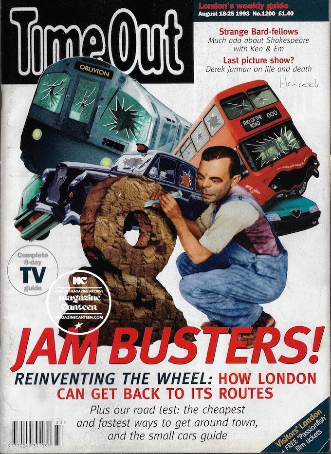 Time Out Magazine - Derek Jarman – magazine canteen