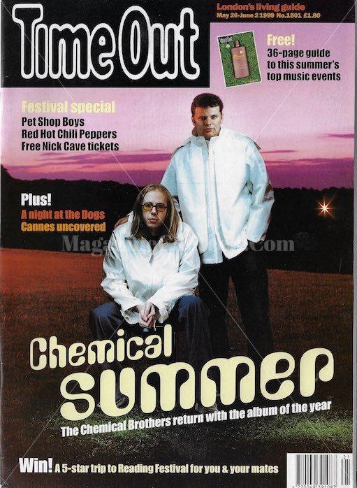 Time Out Magazine - The Chemical Brothers – magazine canteen