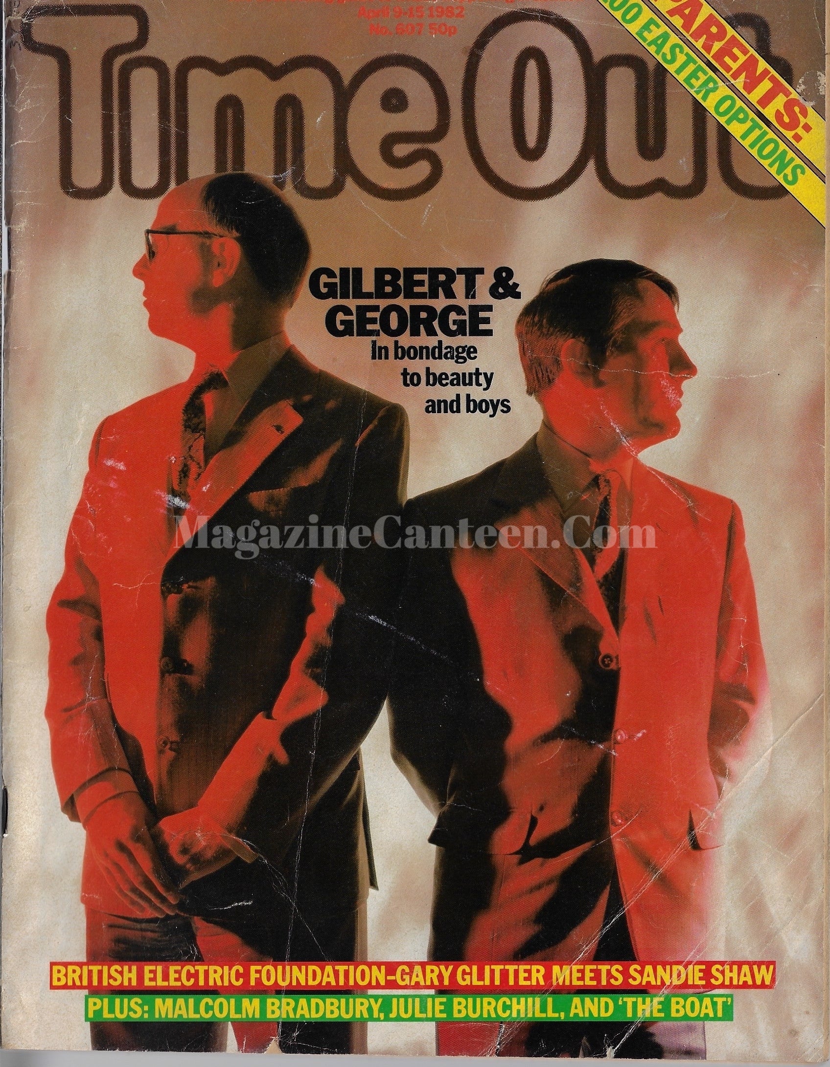 Time Out Magazine - Gilbert & George – magazine canteen