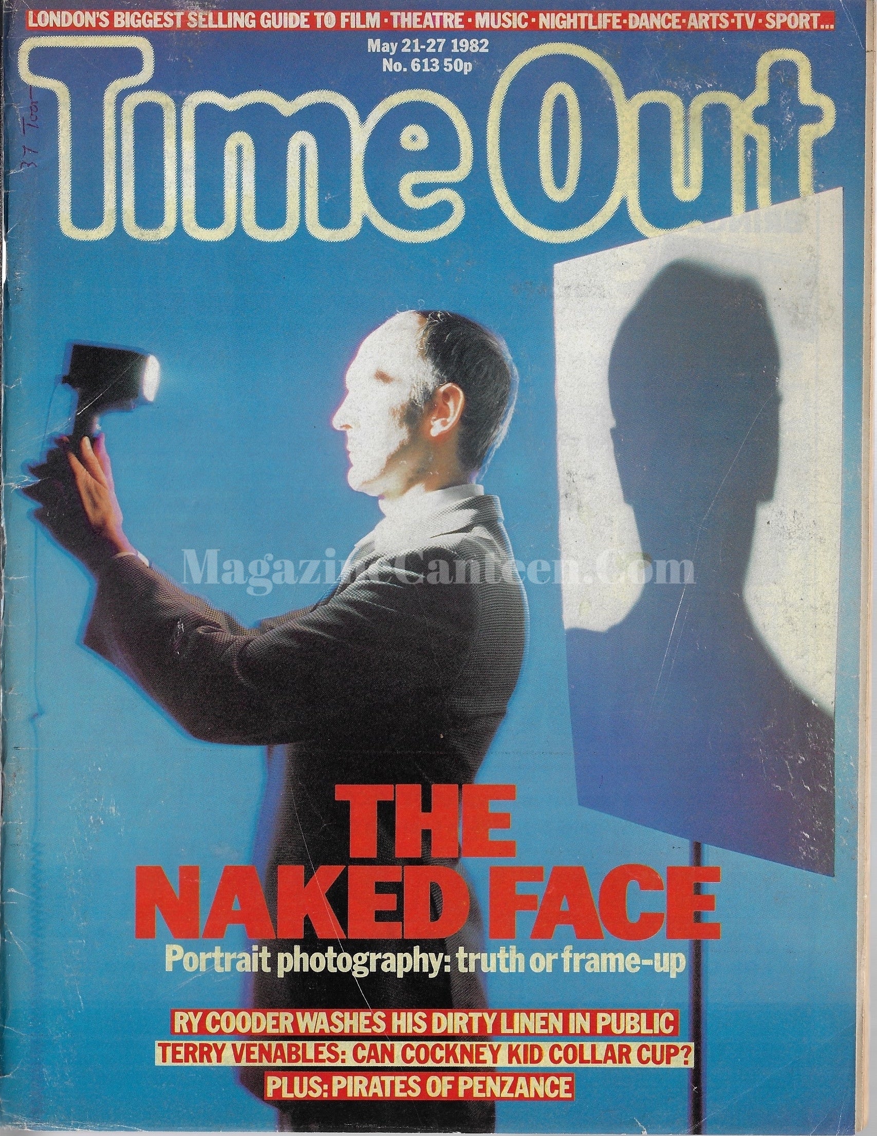 Time Out Magazine - Ry Cooder – magazine canteen