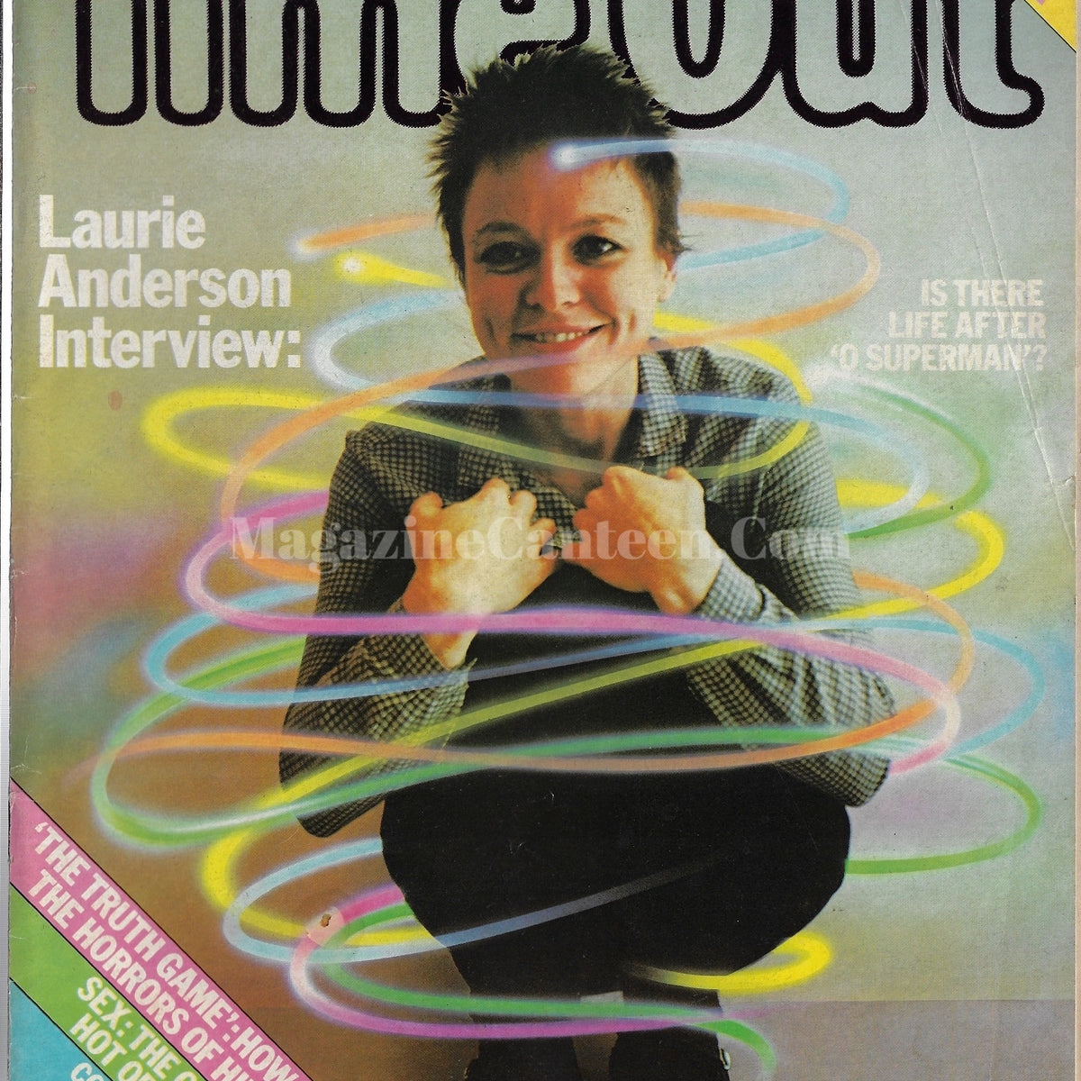 Time Out Magazine - Laurie Anderson – magazine canteen