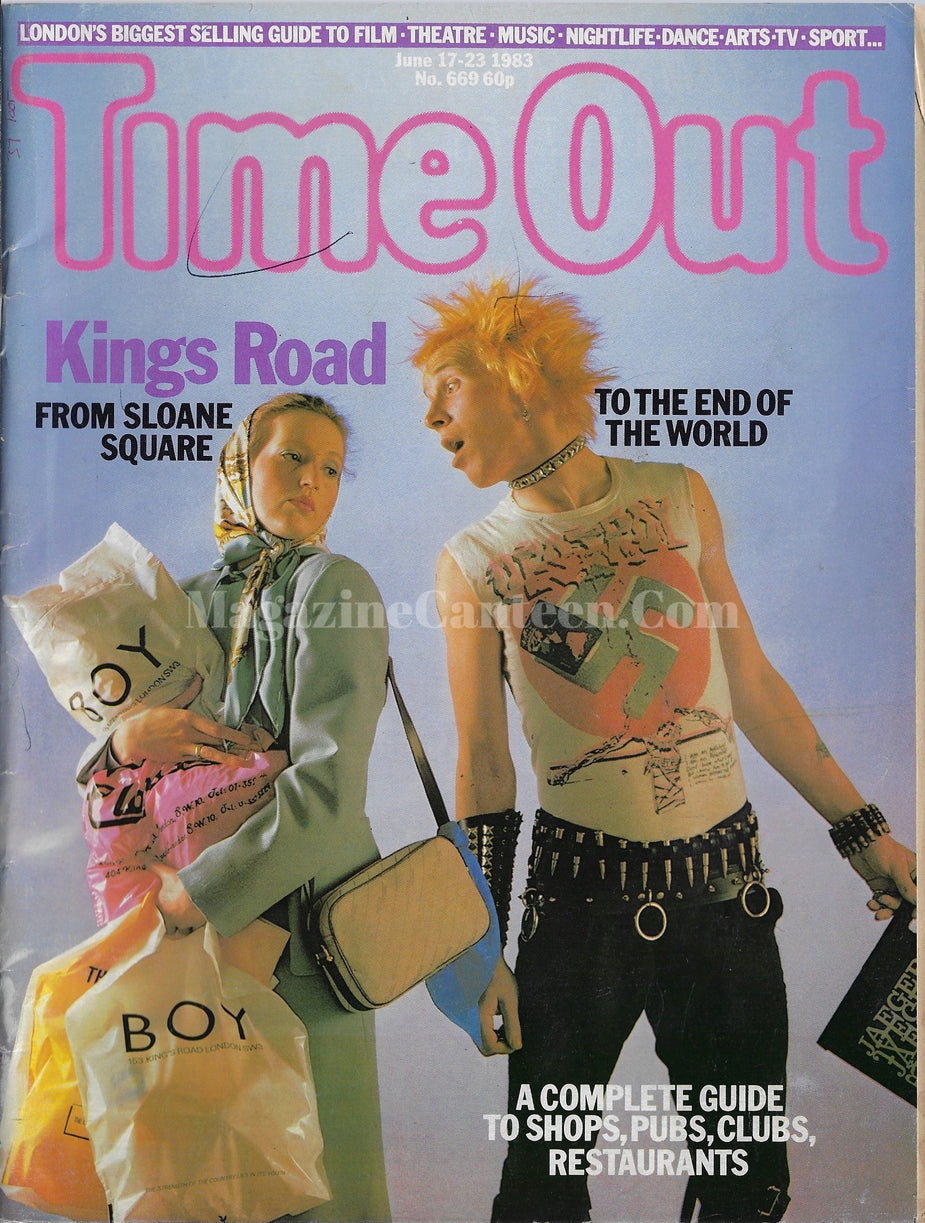 Time Out Magazine - London Kings Road – magazine canteen