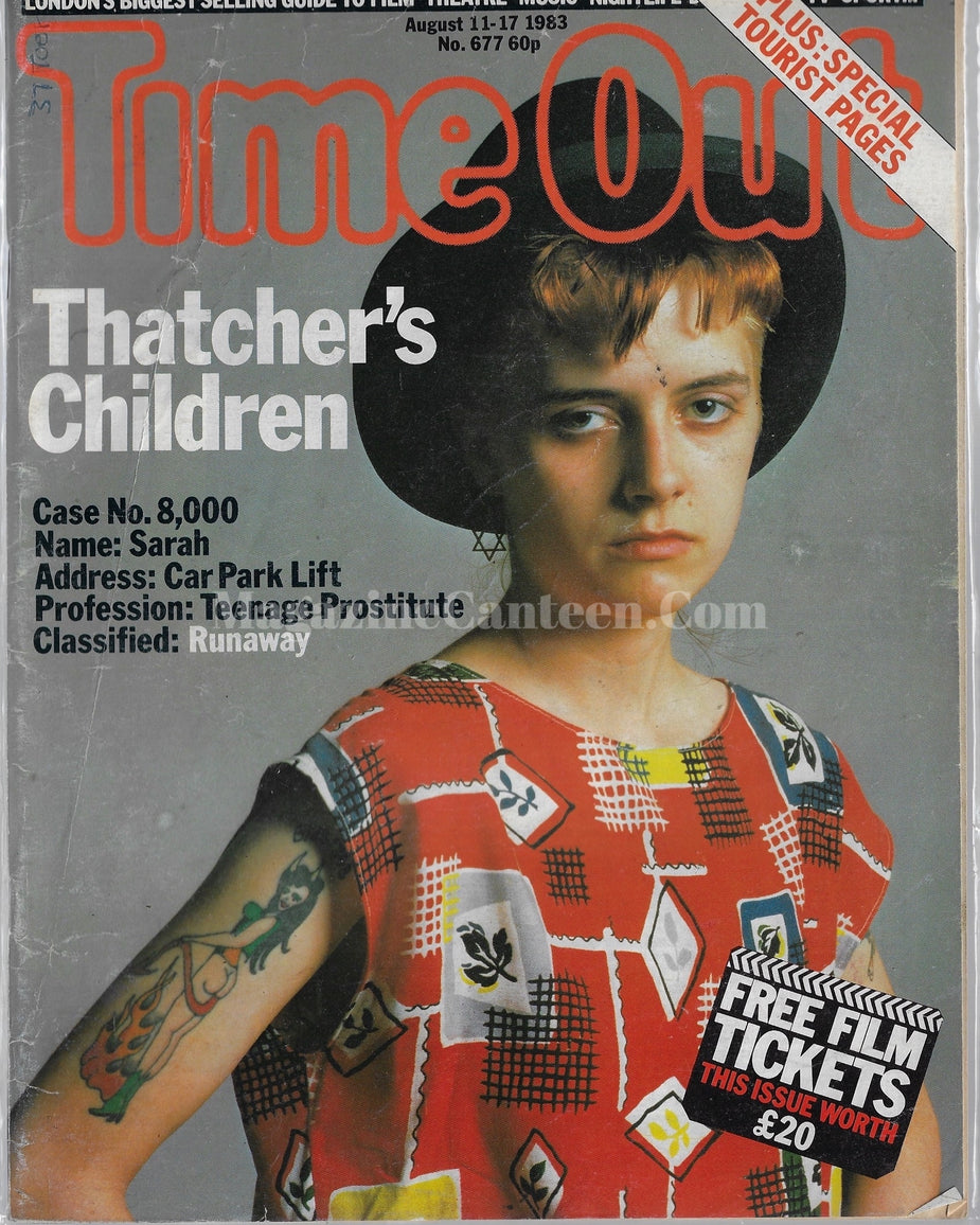 Time Out Magazine - Sarah By Red Saunders – magazine canteen