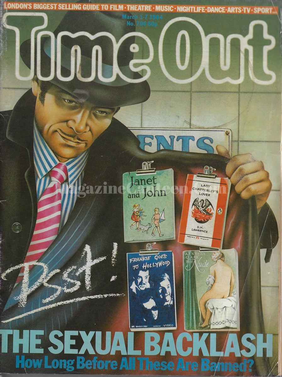 Time Out Magazine - Ray Winder – magazine canteen