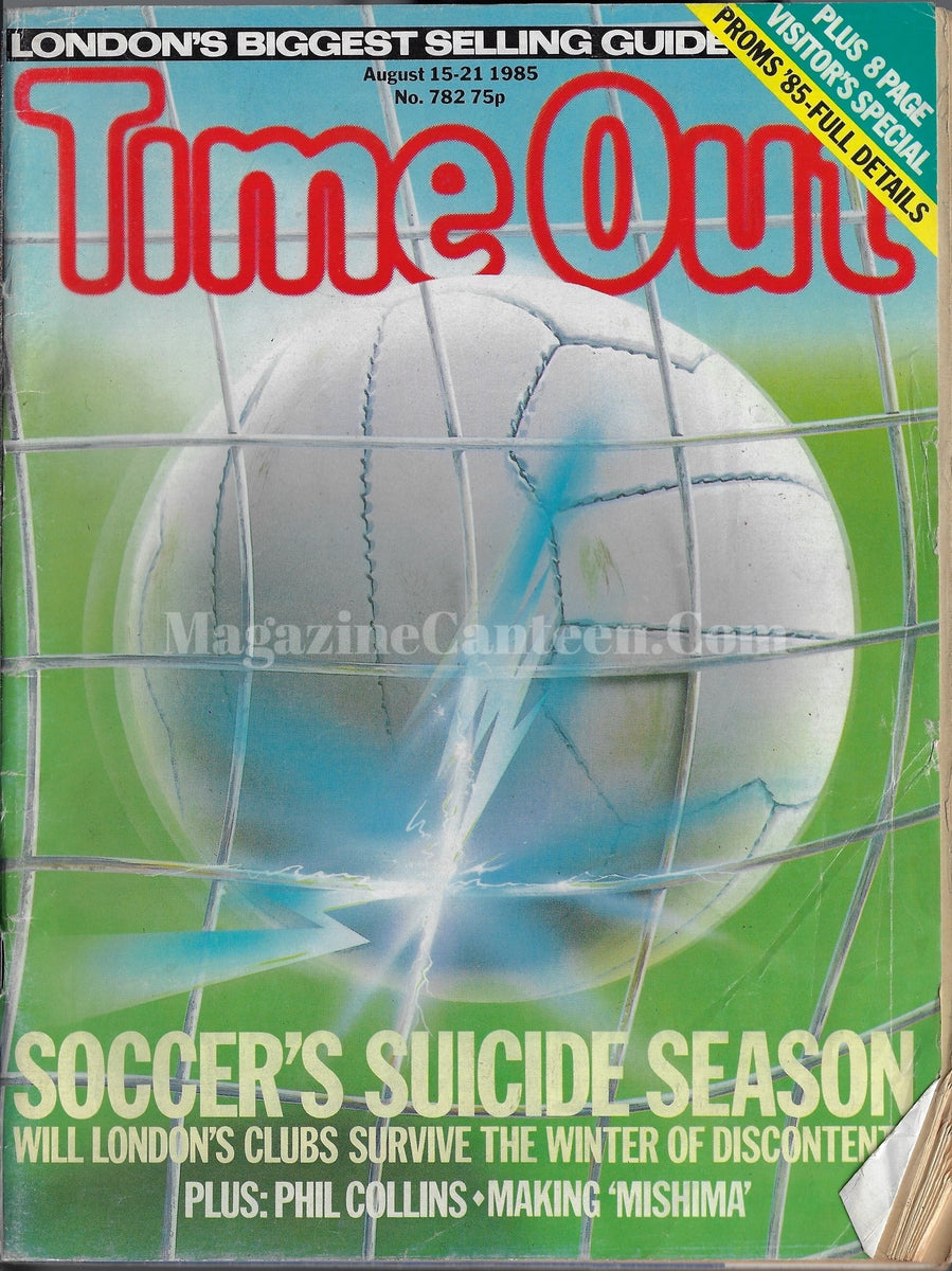 Time Out Magazine - Phil Collins – magazine canteen