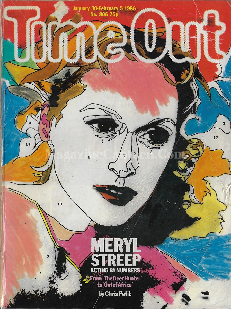 Time Out Magazine - Meryl Streep – magazine canteen