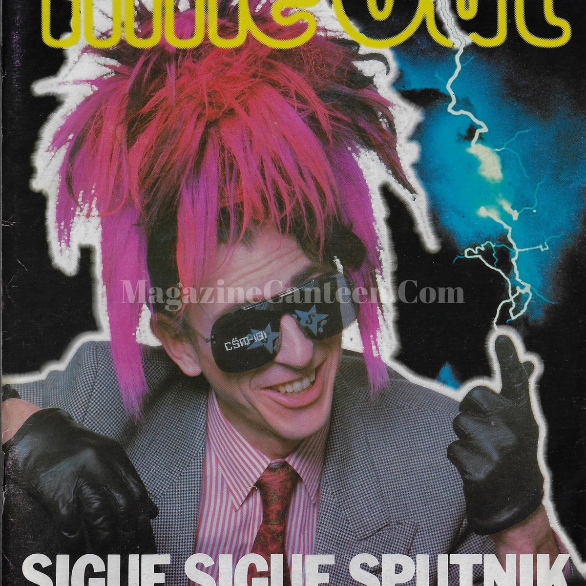 Time Out Magazine - Sigue Sigue Sputnik – magazine canteen