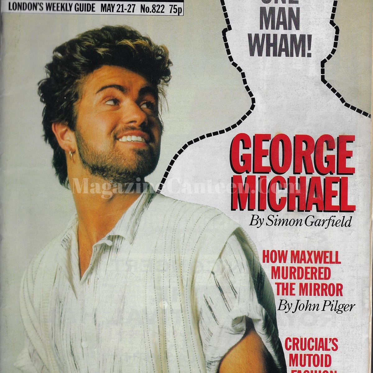Time Out Magazine - George Michael – magazine canteen