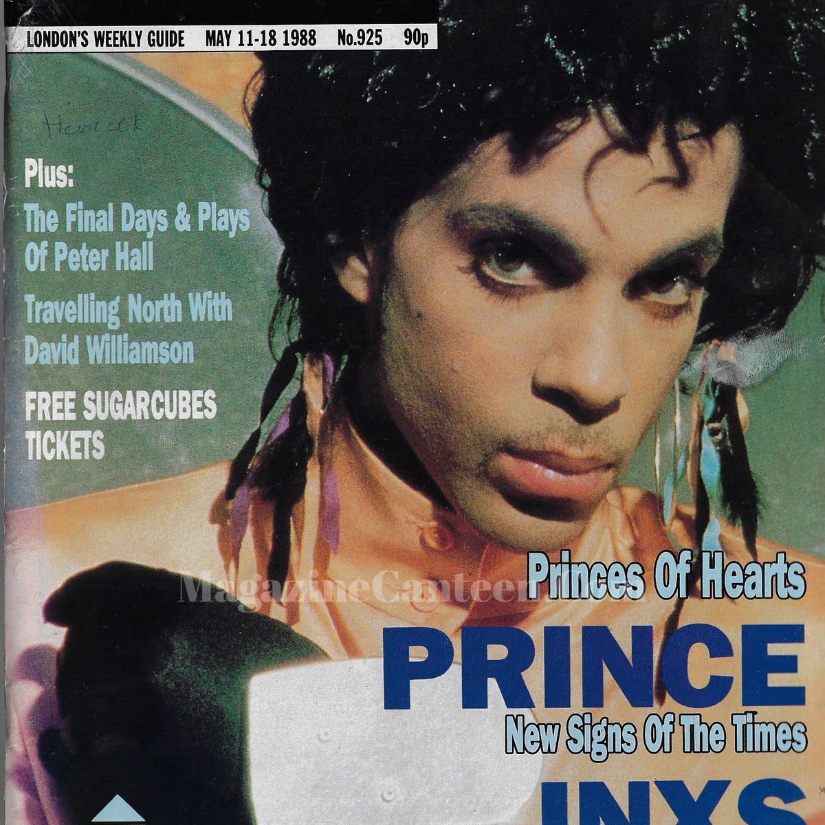 Time Out Magazine - Prince – magazine canteen
