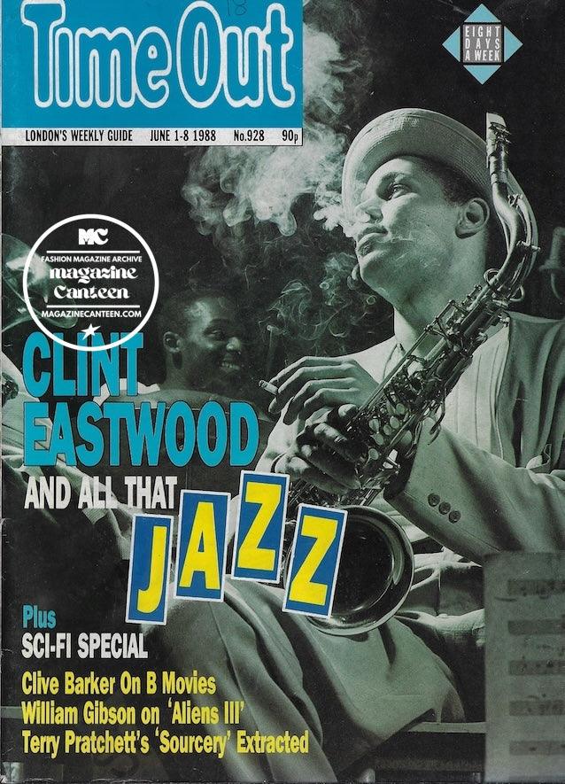 Time Out Magazine - William Gibson CLIVE BARKER Clint Eastwood ...