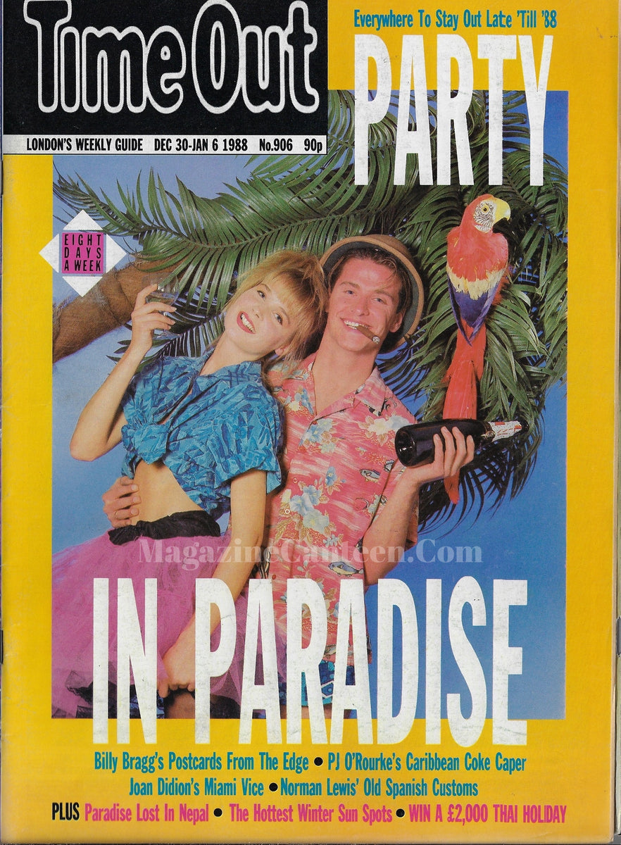 Time Out Magazine - Billy Bragg – magazine canteen