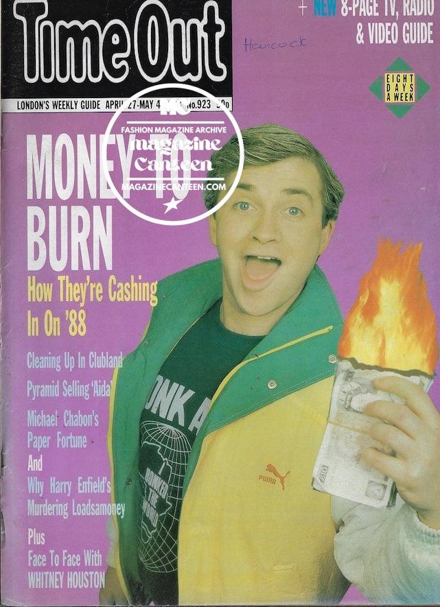 Time Out Magazine - Harry Enfield WHITNEY HOUSTON Roy Cohn – magazine ...