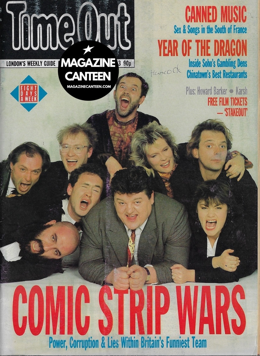 Time Out Magazine - DAWN FRENCH Ade Edmondson RIK MAYALL Nigel Planer ...