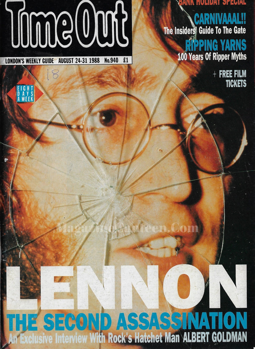 Time Out Magazine - Bernard Hill – magazine canteen