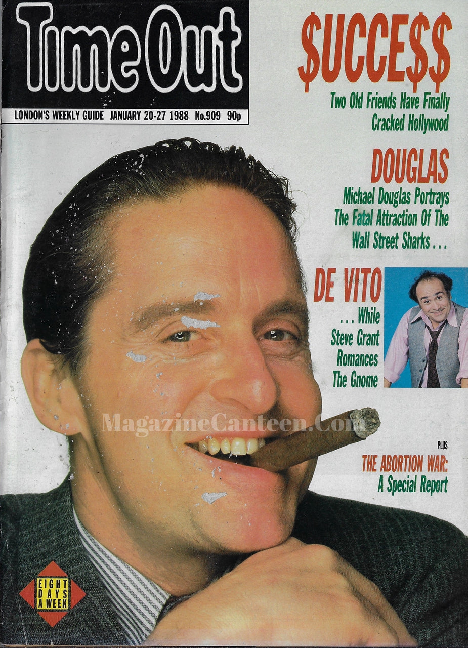 Time Out Magazine - Michael Douglas – magazine canteen