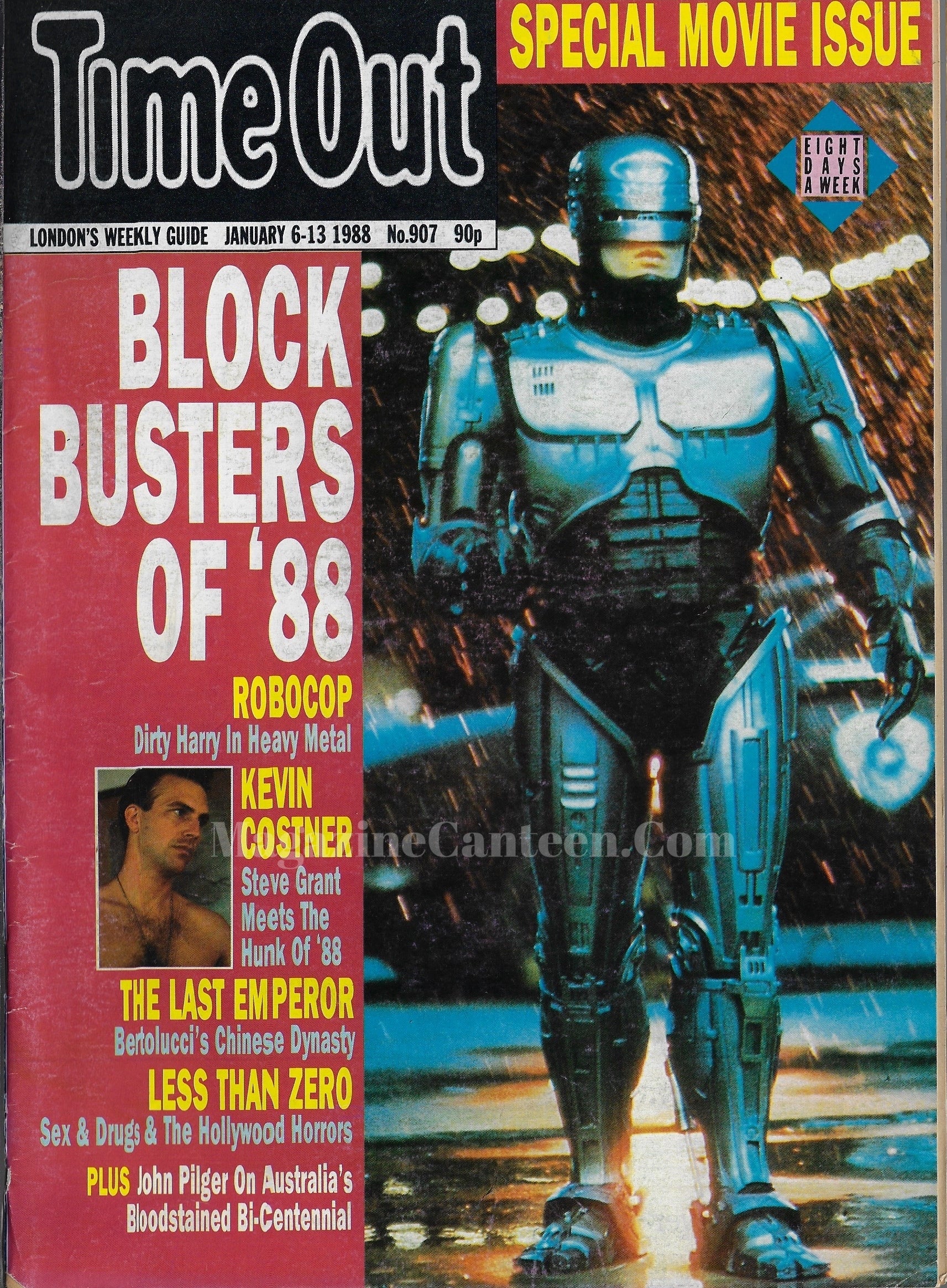 Time Out Magazine - Robocop – magazine canteen