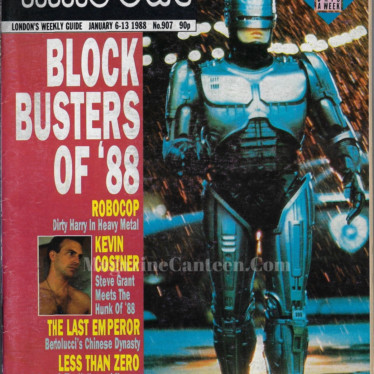 Time Out Magazine - Robocop – magazine canteen