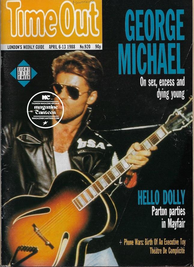Time Out Magazine - George Michael – magazine canteen