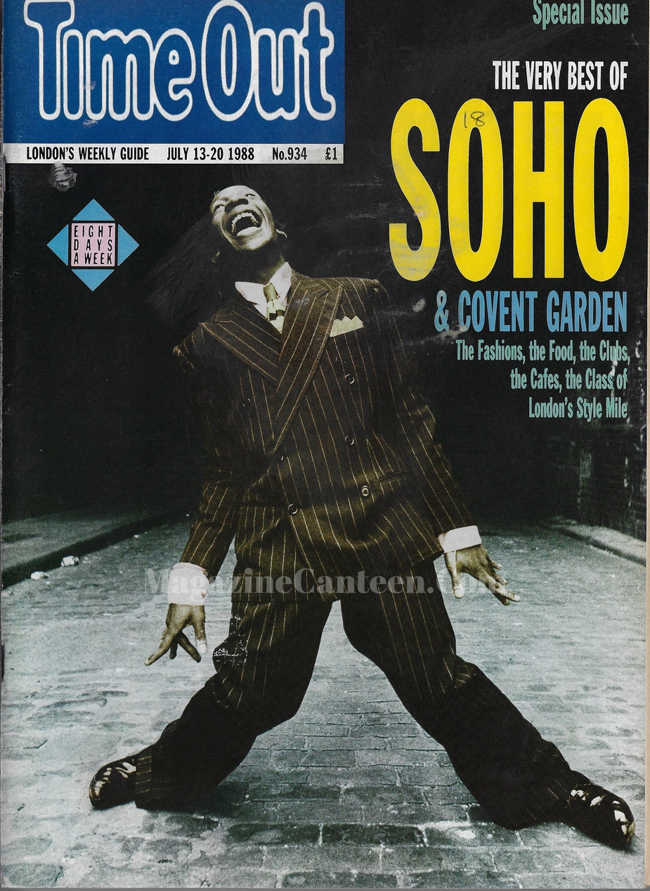 Time Out Magazine - Sidney Poitier – magazine canteen