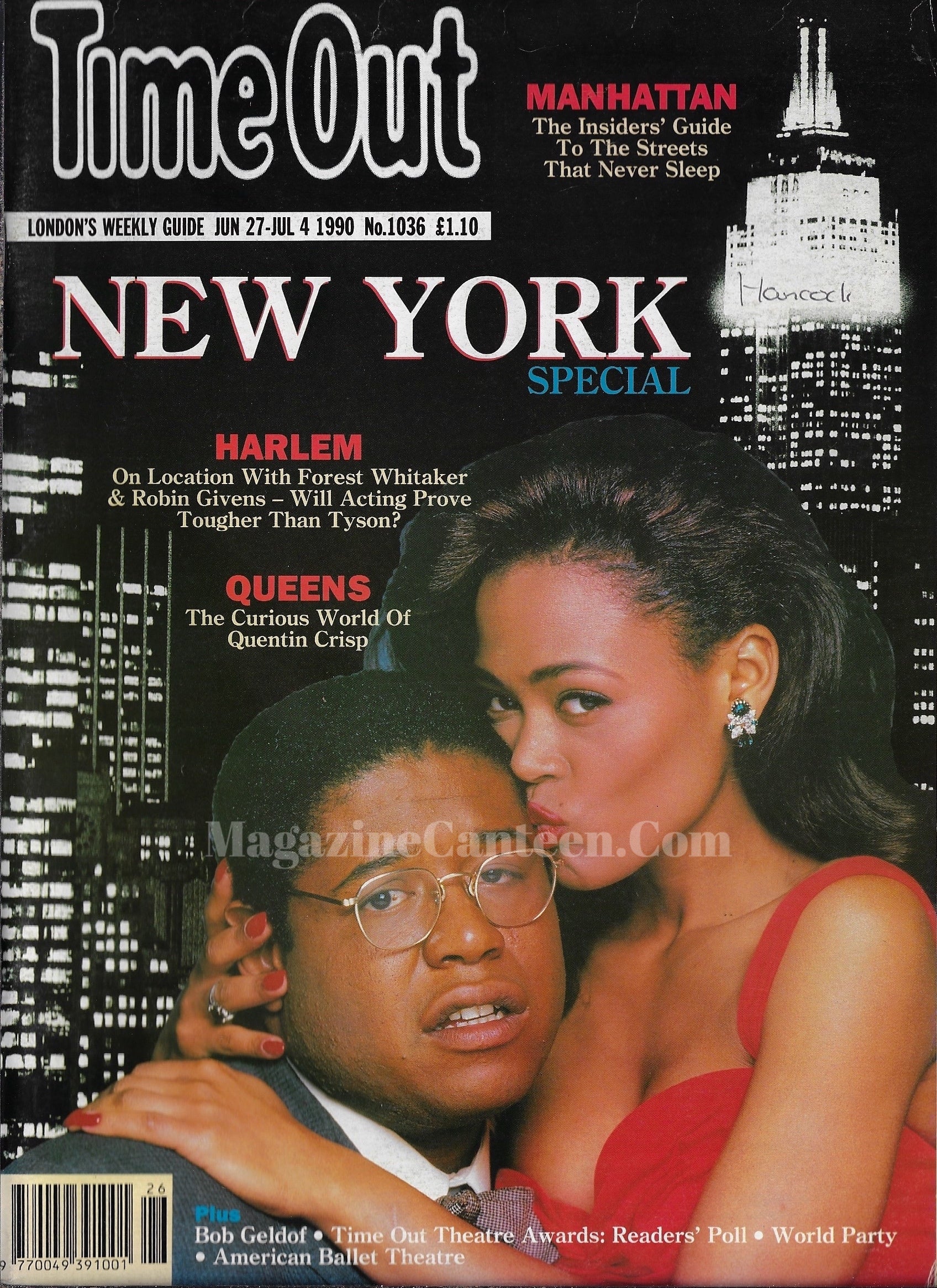 Time Out Magazine - Bob Geldof – magazine canteen