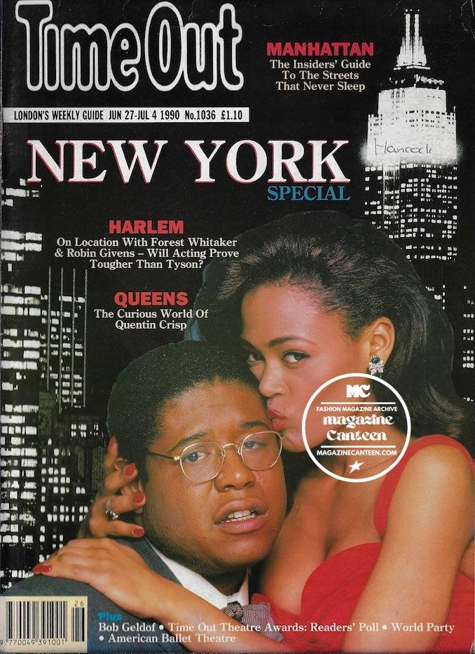 Time Out Magazine - Bob Geldof QUENTIN CRISP – magazine canteen