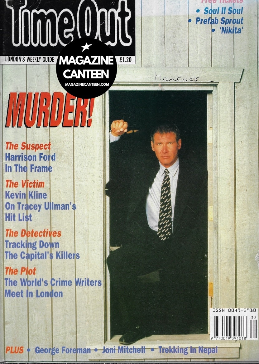 Time Out Magazine - Harrison Ford KEVIN KLINE Neil Bartlett – magazine ...