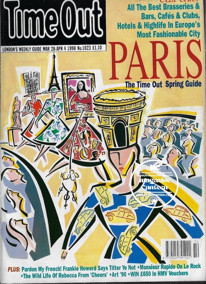 Time Out Magazine - Frankie Howerd KIRSTIE ALLEY Nicholas Hytner ...