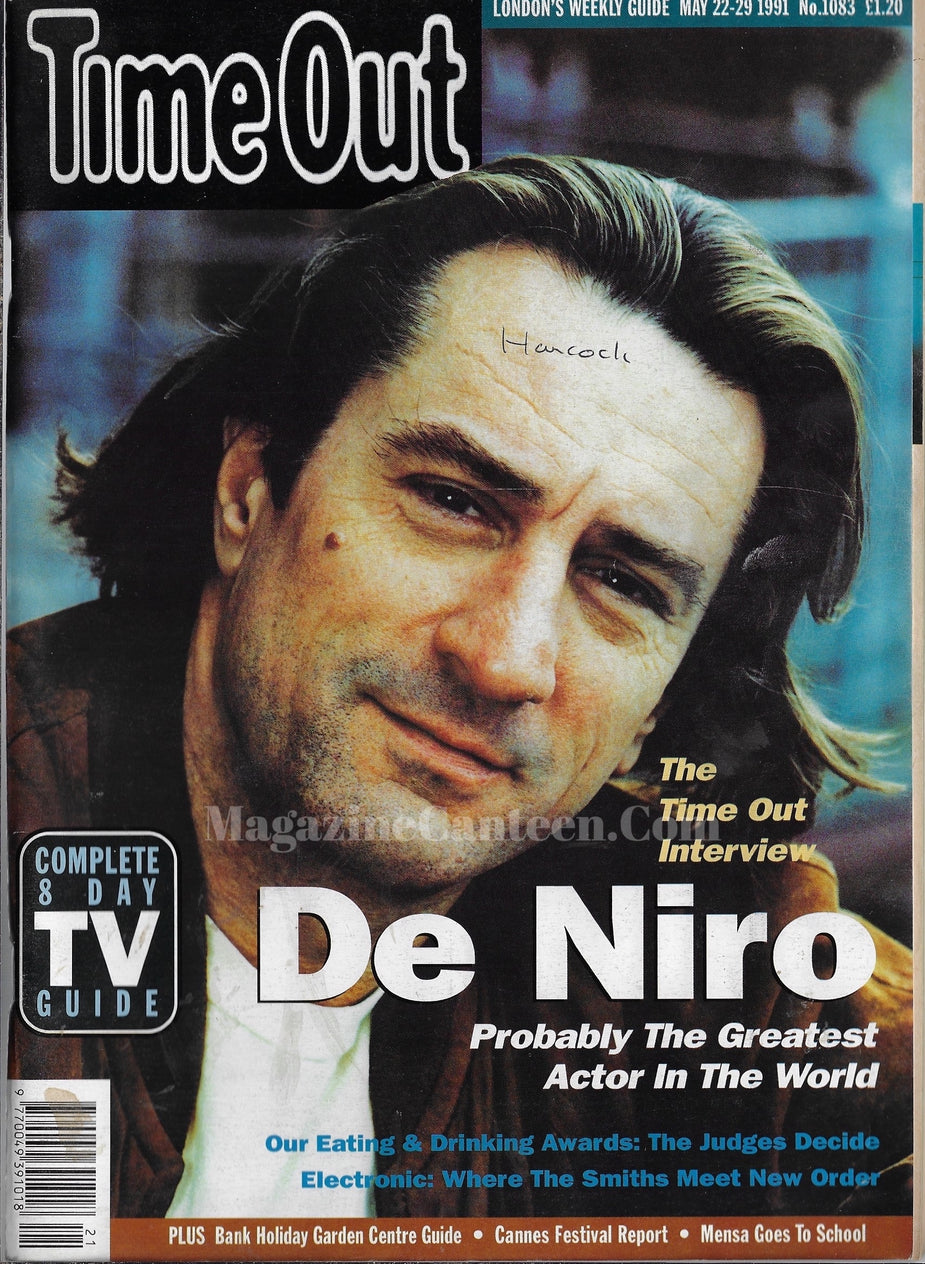Time Out Magazine - Robert De Niro – magazine canteen