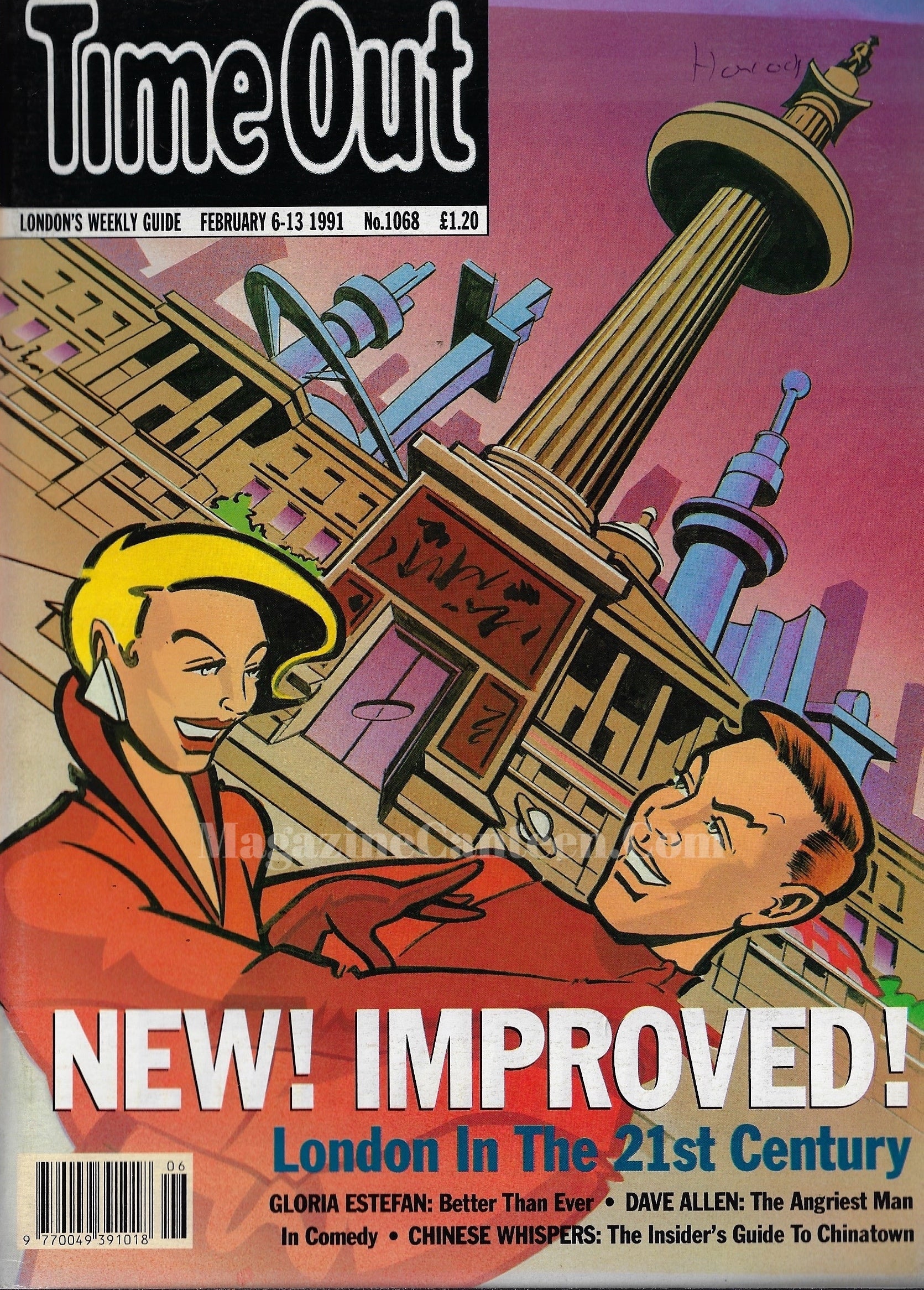 Time Out Magazine - Dave Allen – magazine canteen