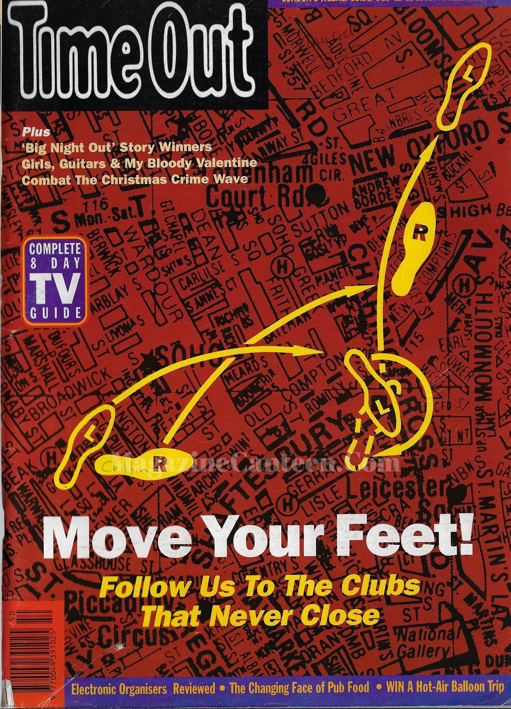 Time Out Magazine - My Bloody Valentine – magazine canteen